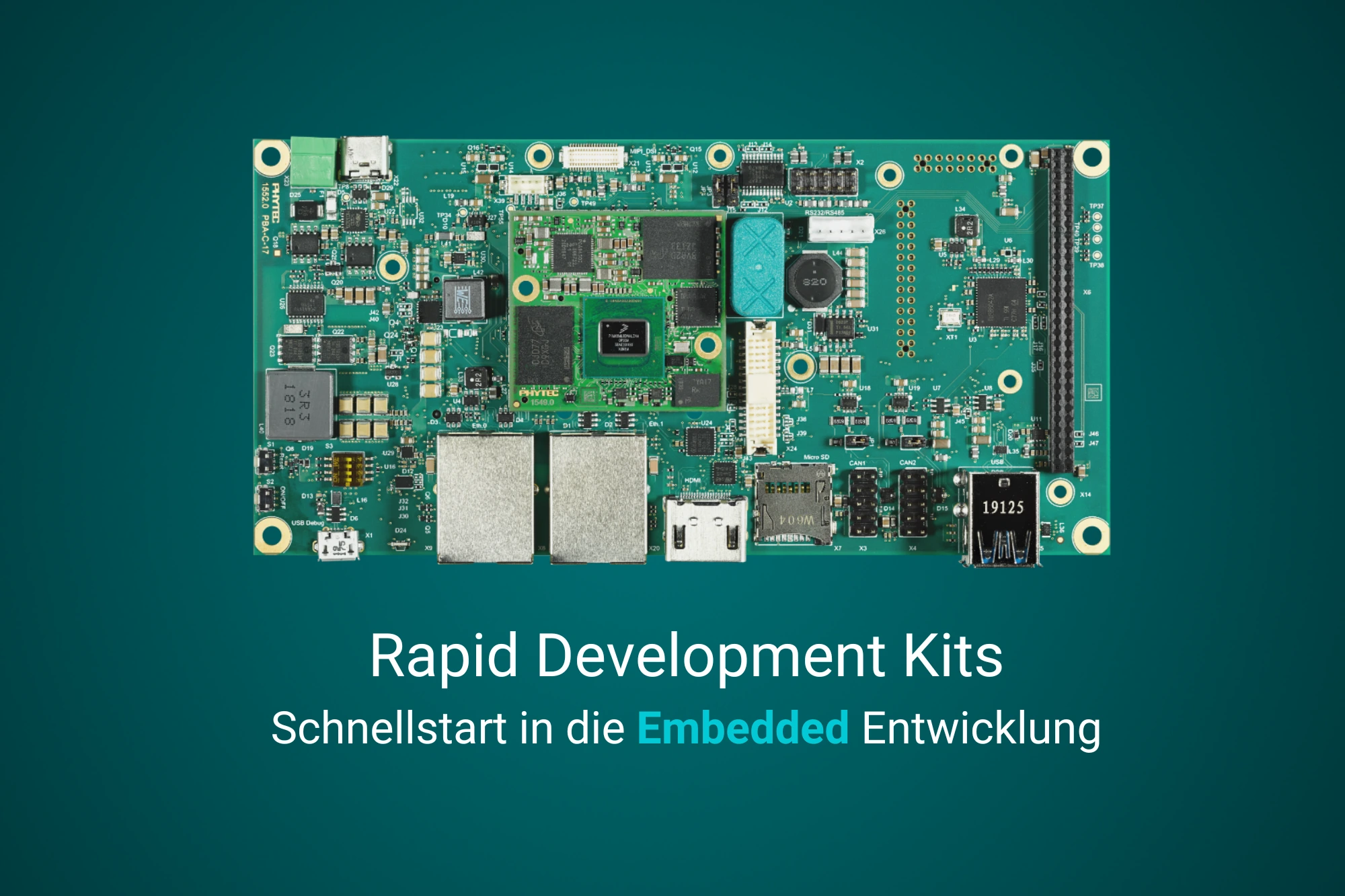 Das richtige Entwicklungskit für den Einstieg in die Embedded Entwicklung